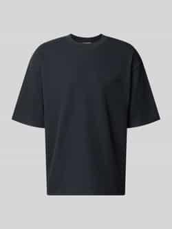 Review Relaxed Fit T-Shirt mit Strukturmuster