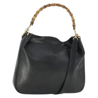 Gucci Sac bandouli&egrave;re Vintage Pre-owned - Femme - Pre-owned - Noir - Taille: ONE Size