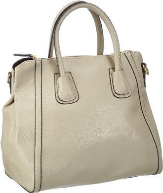 Pieces ESTRID BAG NEW, sacs à main femme - Beige - Beige - Beige (LIGHT SAND), 33x30x18 cm (B x H x T) EU