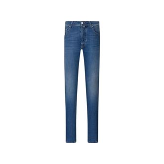 Jacob Cohen Jean Super Slim Denim Etiq Celeste - Homme - Jeans - Bleu - Taille: W38