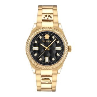 Philipp Plein Queen Quarz Damenuhr - - Accessories - Damen - Gelb - ONE SIZE