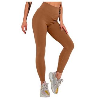 Generic Leggings 2025 pour femmes - Leggings de fitness c&ocirc;tel&eacute;s sans couture taille haute - Collants adapt&eacute;s pour la gym, lexercice, le yoga, la course &agrave; pied