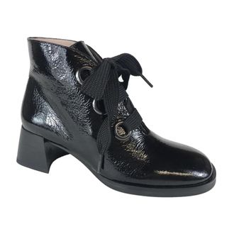 Hispanitas Schicke Stiefeletten mit Absatz - - Shoes - Damen - Schwarzk - 38 EU