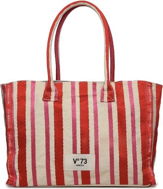 V&deg; 73 Femme, Sacs, Multicolore, Taille: ONE Size Logo Tote Bag