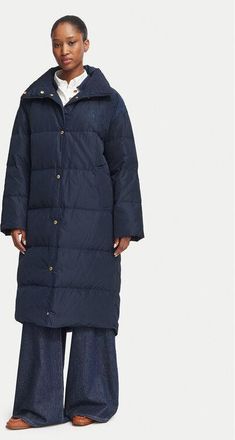 Tommy Hilfiger Daunenjacke WW0WW47279 Dunkelblau Relaxed Fit