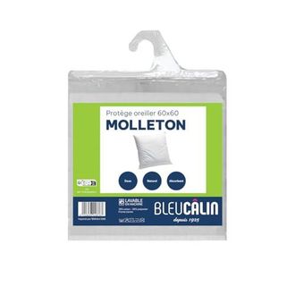 Bleu Calin Kopfkissen, Molton, 100% Baumwolle, 60 x 60 cm