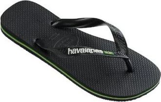 Havaianas Brazil Logo Flip Flops - - Shoes - Herren - Schwarzk - 41 EU