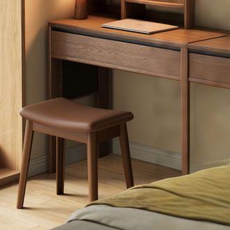 Generic Retro Schminkhocker,Gepolsterter Schminkstuhl,Barhocker,Sitzhocker & Pouf für Wohnzimmer,Schlafzimmer & Flur,Pouf fusshocker Polsterhocker(A)