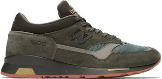 New Balance Unisexe Made in UK 1500 Neo Synthesis en Noir/Bleu/Gris, Suède/Mesh, Taille 37.5 Large