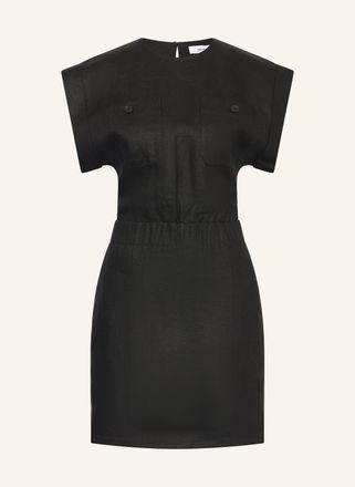 Reiss Reiss Leinenkleid Karly schwarz