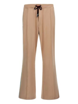Roberto Cavalli pantalon &eacute;vas&eacute; &agrave; rayures lat&eacute;rales - Marron