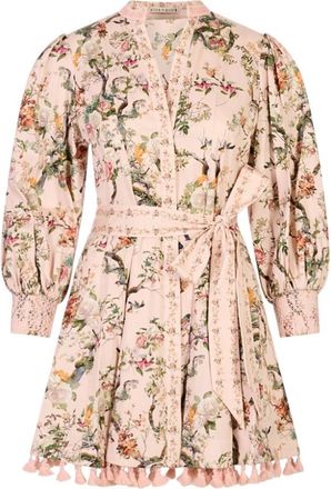 Alice & Olivia Femme, Robes, Multicolore, Taille: 40 FR Lucy Mini Shirt Dress