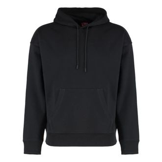 Diesel Herren, Sweatshirts & Hoodies, Schwarzk, MGröße