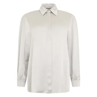 Alberta Ferretti Damen, Blusen & Hemden, Grau, SGr&ouml;&szlig;e