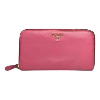 Prada Portefeuille Vintage Pre-owned - Femme - Pre-owned - Rose - Taille: ONE Size