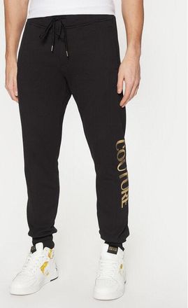 Versace Jeans Couture Jogginghose 78GAAT05 Schwarz Regular Fit