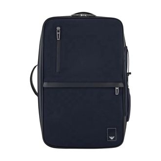 Emporio Armani Blaue Bucket Bag & Rucksack - - Bags - Herren - Blau - ONE SIZE