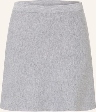Rich & Royal Strickrock Mit Cashmere grau