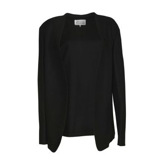 Maison Margiela Femme, Pulls, Noir, Taille: 40 FR Minimal Jacket