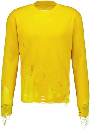 Maison Margiela unisex, Sweatshirts et sweats &agrave; capuche, Jaune, Taille: M SweaT-shirts