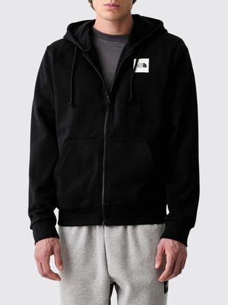The North Face Baumwoll-Kapuzensweatshirt mit verstellbarem Kordelzug und Rei&szlig;verschluss