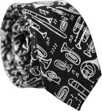 Dolce & Gabbana Homme, Accessoires, Noir, Taille: ONE Size Ties