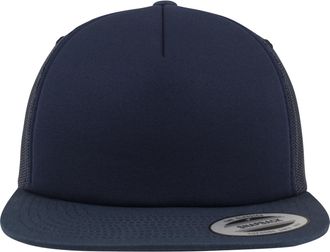 Flexfit Cap Foam Trucker, Navy, one Size, 6005FF