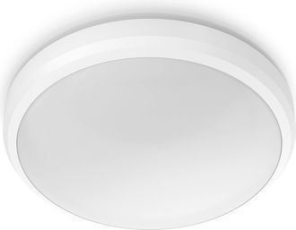 Philips my Garden LED Doris Deckenleuchte Doris, 6W, kaltwei&szlig;es Licht 4.000K, IP54 Schutzklasse, Wei&szlig;