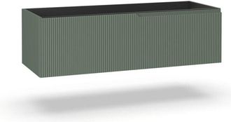 TFT Home Furniture Base avec 1 tiroir ZIP vert sauge