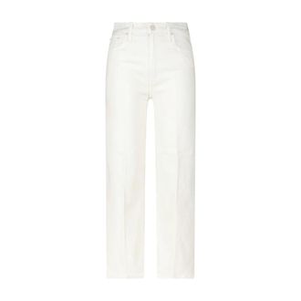 Mother Klassische Straight-Leg Jeans - - Jeans - Damen - Beige - W30