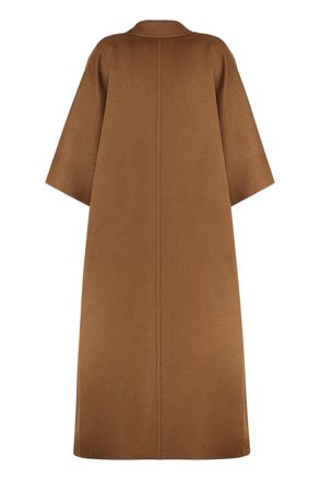 Max Mara Womens Long Coat Gitano Camel Tan Hair