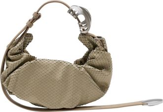 Diesel Sac &agrave; &eacute;paule Grab-D - Femme - Sacs - Beige - Taille: ONE Size