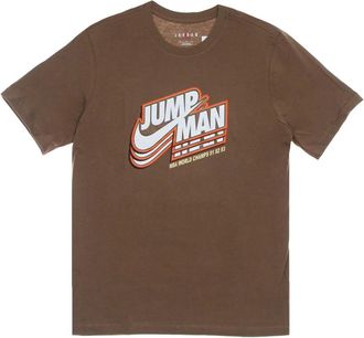Nike Jordan Archaeo Brown T-Shirt mit Jumpman-Logo - - Sport - Herren - Braun - XL