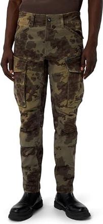 G-Star 8719965012981 Pantalon fusel&eacute; Rovic Zip 3D Regular, Multicolore (Vintage Dust Turf Forest Camo D02190-e081-h585), 30W / 30L