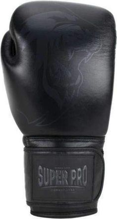 Super Pro Unisex - Erwachsene Legend Boxhandschuhe, Schwarz, 14 oz
