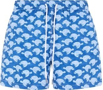 Fedeli Homme, Maillots de bain, Bleu, Taille: S Madeira Swim Trunks