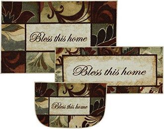 Mohawk Home Küchenmatte, maschinenwaschbar, Rules to Live by, Set