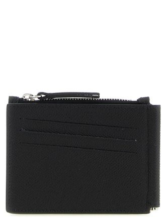 Maison Margiela Mens Black Leather Wallet