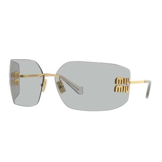 Miu Miu Stilvolle Randlose Sonnenbrille Mu54Ys - - Accessories - Damen - Gelb - ONE SIZE