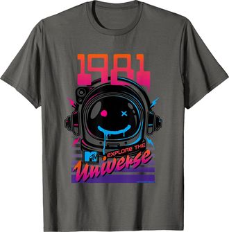 Giesswein 1981 Weltraumastronaut erkundet das Universum Retro T-Shirt