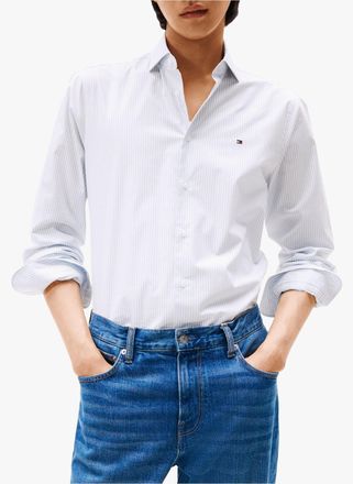 Tommy Hilfiger Chemise ray&eacute;e en coton