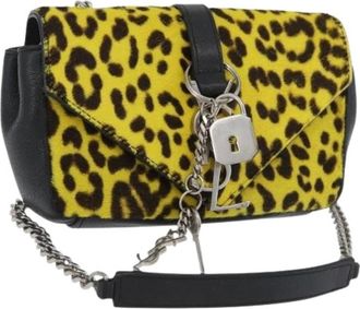 Saint Laurent Pre-owned Vintage Schultertasche - - Pre-owned - Damen - Gelb - ONE SIZE