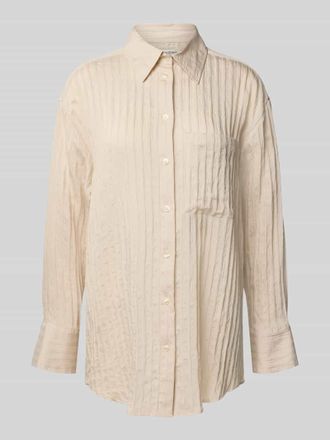 Marc O'Polo Regular Fit Hemdbluse aus Modal-Mix