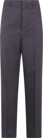 Maison Margiela Pantalon Tailleur en Laine - Homme - Pantalons - Brun - Taille: XL
