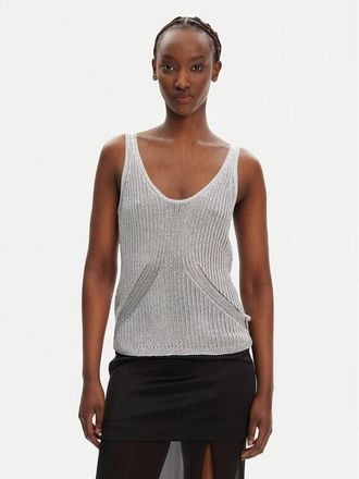 Pinko Top Noha 105148 A2LO Grau Regular Fit