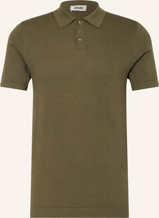 Drykorn Drykorn Strick-Poloshirt Triton Regular Fit gruen