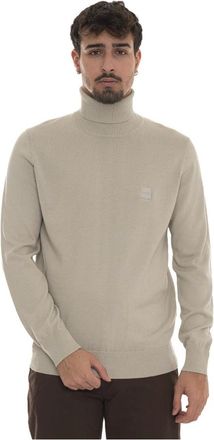 HUGO BOSS Homme, Pulls, Beige, Taille: 3XL Akiro-S Pull &agrave; col roul&eacute;