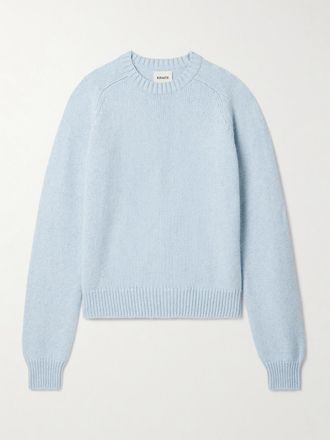 Khaite Pull En Cachemire Nera - Bleu