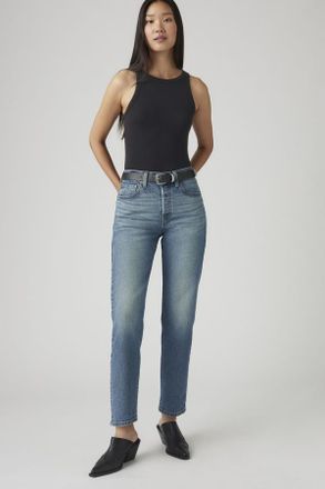 Levi's Jean Coupe Courte 501 - Femme - Bleu / Eather Now - 24X28