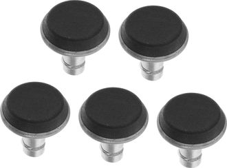 PartyKindom 5 Stück Teiliges Verstellbare Möbelgleiter Schraubfüße aus Nylon und Eisen für Präzise Höhennivellierung und Stabile Möbelbeine Wie Stühle Tische Schr